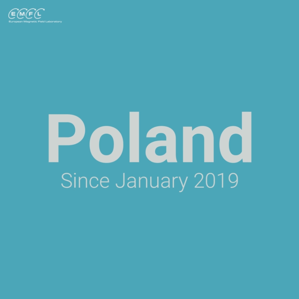 Poland newest member of the European Magnetic Field Laboratory - EMFL